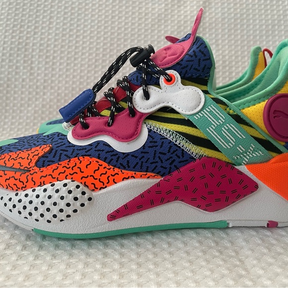 Puma | Shoes | New Puma Rsx Tech Running Shoes Bright Multicolor With ...